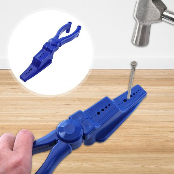 1PC Nail Fixing Pliers Plastic Safety Pliers Tool-assist Pliers Finger ...