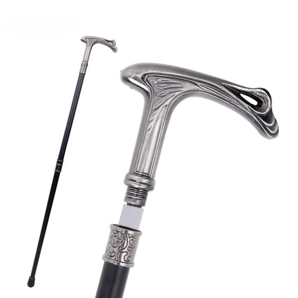2024 Luxury Flow Line Walking Stick with 33cm Hidden Sword Self Defense ...