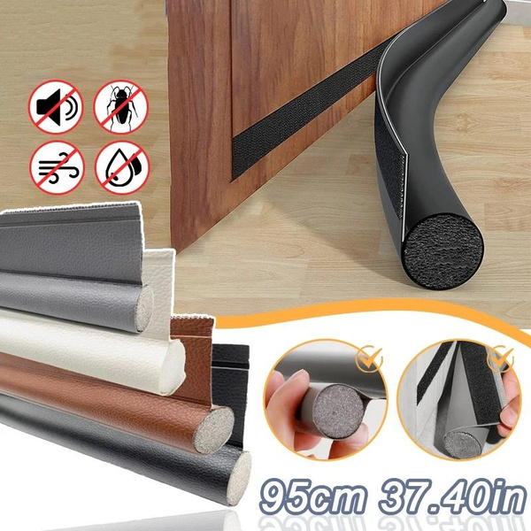 Adjustable Door Bottom Seal Strip Weatherstrip Under Door Draft Stopper ...