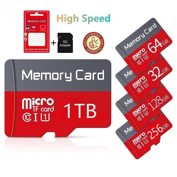 High Speed SD Card Flash Memory Card 1TB 512GB 256GB 128GB 64GB 8GB ...