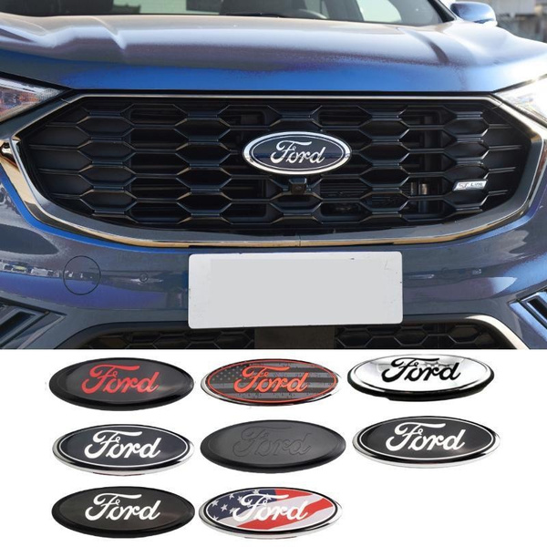 7inch / 9 inch Car Head Grill Hood Emblem Tailgate Trunk Badge Sticker ...