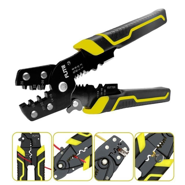 Multifunctional Crimping Plier Cable Wire Stripper Peeling Pliers ...