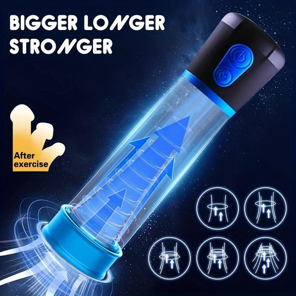 1pcs Male Manual/Electric Penis Pump Manual Penis Sex Toys For Man Vacuum Pump Male Masturbation ...