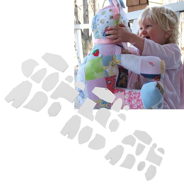 30 Pcs Memory Bear Template Ruler Set Memory Bear Sewing Patterns ...