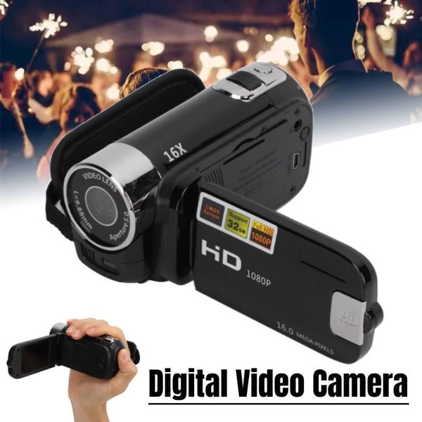 Full HD 4K 48MP Camera Recorder 2.7 Inch Color Screen 16X Zoom Digital ...