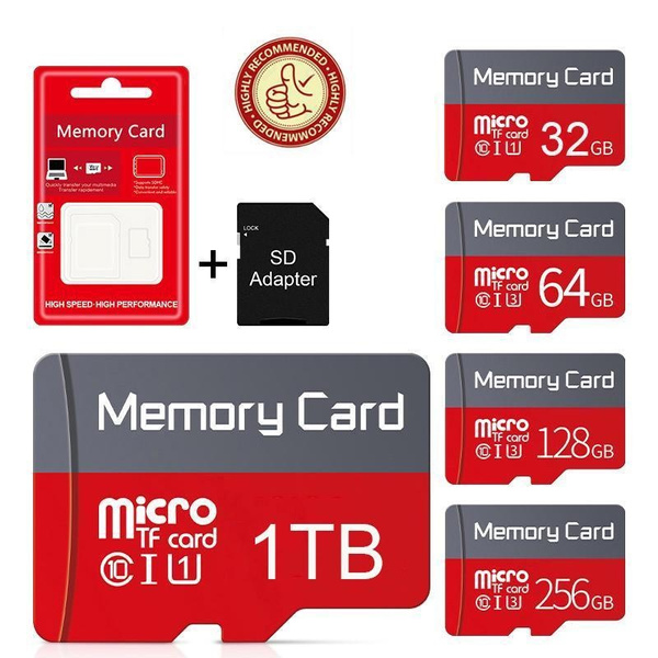 High Speed SD Card Flash Memory Card 1TB 512GB 256GB 128GB 64GB 32GB High Speed SD Card Flash Memory Card 1TB 512GB 256GB 128GB 64GB 32GB