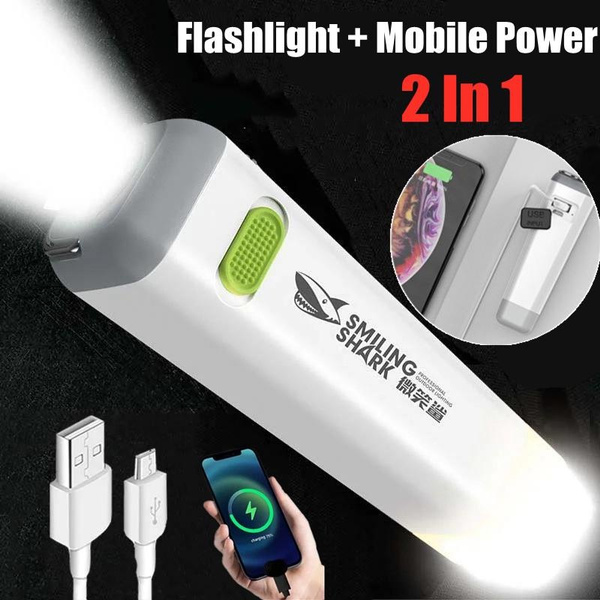 Waterproof Mini Flashlight Torch Light Super Bright Rechargeable ...