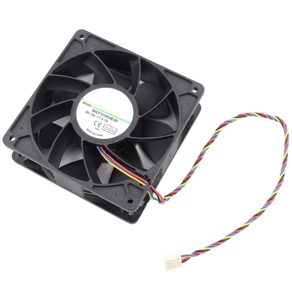 Antminer L3 Fan Fan On Asic Miner Black Dc 12V 2.7A 6000Rpm Cooling Fan ...