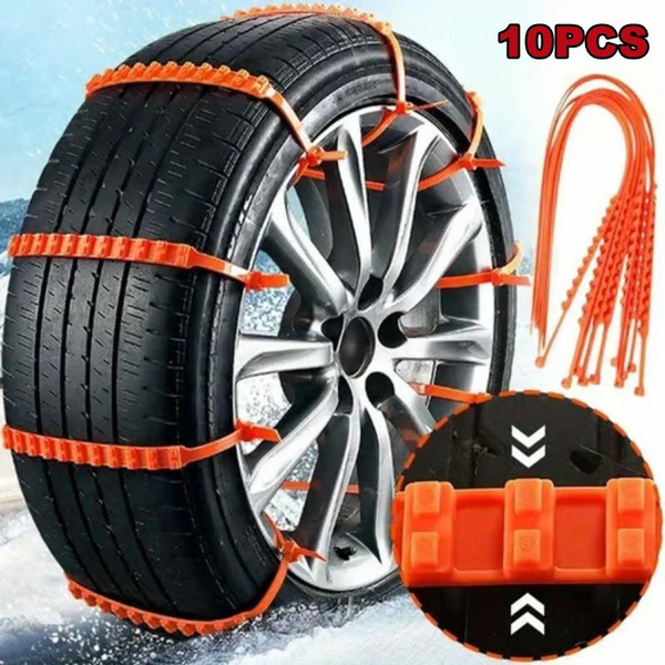 10Pcs Anti Skid Snow Chains Car Winter Tire Wheels Chains Winter ...