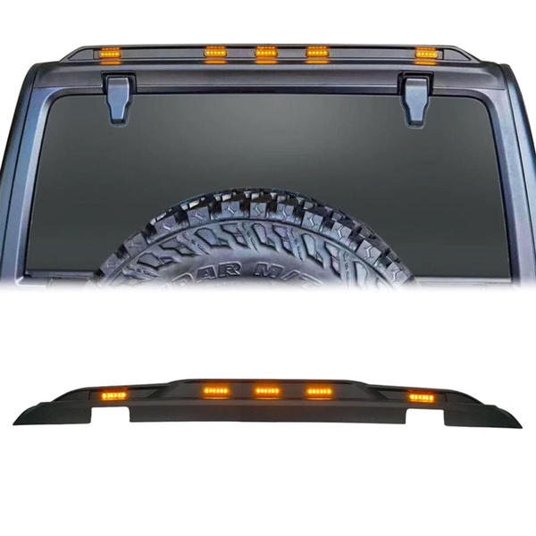 AMERICAN MODIFIED Rear Roof Spoiler for 2018-2024 Jeep Wrangler JL ...
