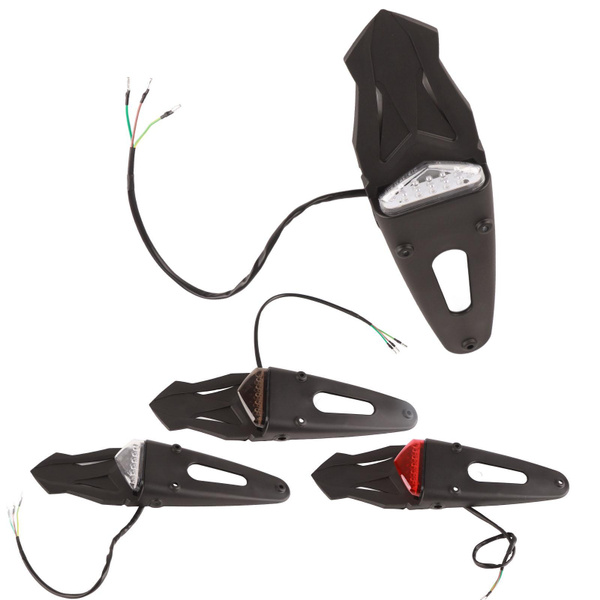 Aramox Motocross Mudguard Light, Motorcycle Rear Tail Light Brake Lamp ... Aramox Motocross Mudguard Light, Motorcycle Rear Tail Light Brake Lamp ...