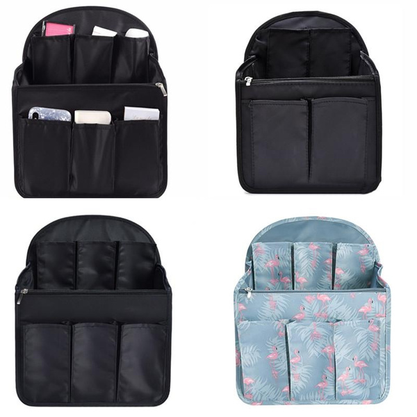 Small Backpack Organizers Insert Small Bag Divider Multi Pocket Bag in ...