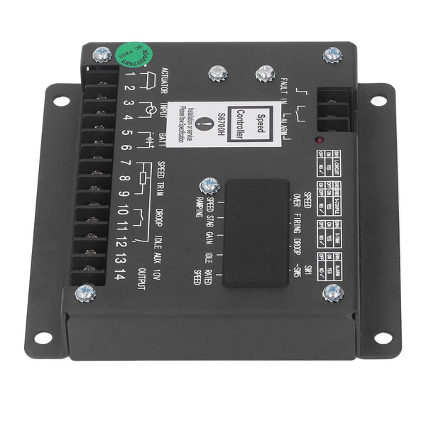 Electronic Generator Speed Controller, Reduce Smoke Emission 24V DC ...