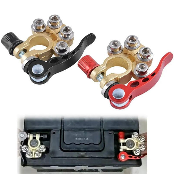 1 Set Of Battery Pile Head Positive And Negative Terminal Connectors 3 ...