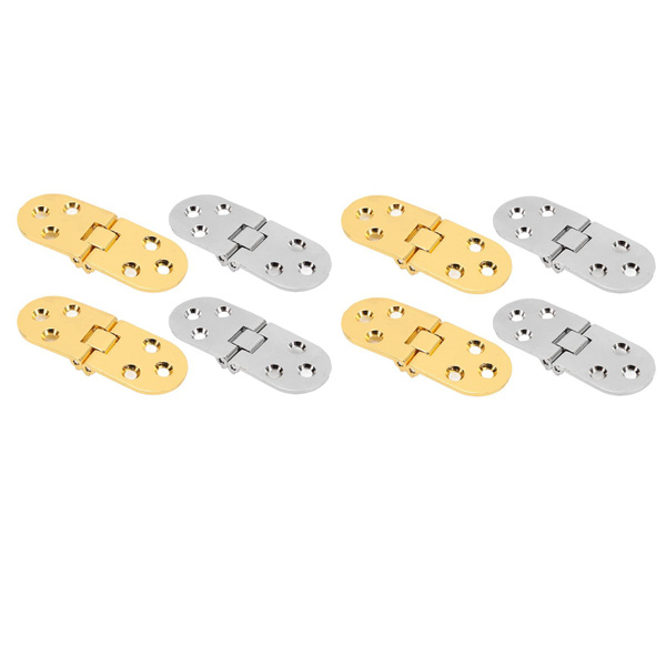 Folding Flip Top Hinges, 180 Degree Round Sewing Machine Table Hinge ...