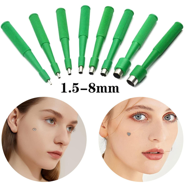 Stainless Steel Disposable Biopsy Dermal Punch Tool for Skin Piercing ...