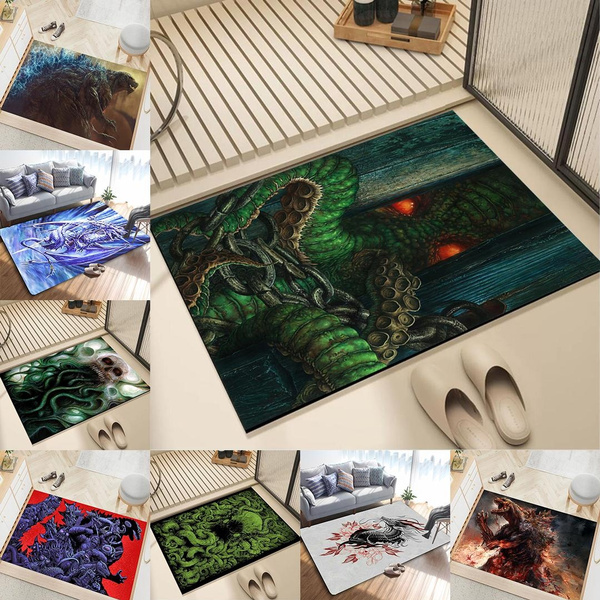 Handmade Monster Rug for Kids Room with Non-Slip Bottom | Wish