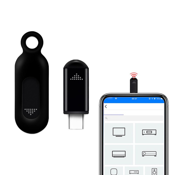 Type C Ios Micro Usb Mini Smartphone Ir Remote Controller Adapter For