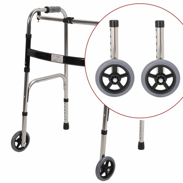 2PCS Stainless Wheel Replacement Universal Walker Front Wheels | Wish