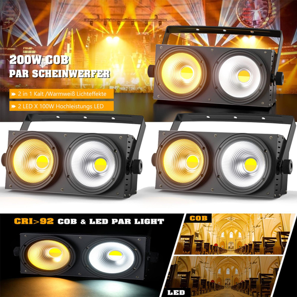 200W Double Color COB Par Light Fill Light Lighting Outdoor Stage Light ...