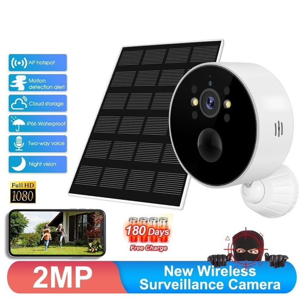NEW 200W Pixels Solar Powered HD 1080P Wireless WiFi PTZ IP Camera 2MP ... NEW 200W Pixels Solar Powered HD 1080P Wireless WiFi PTZ IP Camera 2MP ...