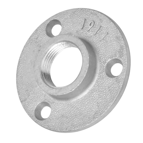 3-Holes Flange Floor Flange 3 Hole Threaded Pipe Fittings for Threaded ...