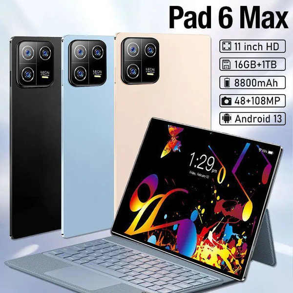 Xioami Original Mi Pad 6 Max Tablet 11inch Android13 Tablet PC Mi Pad 6 Pro Global 5G/Wifi ...
