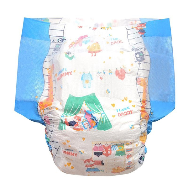 3pcs in A Pack - ABDL Adult Diaper Cute Printed Adult Baby Diapers DDLG ...