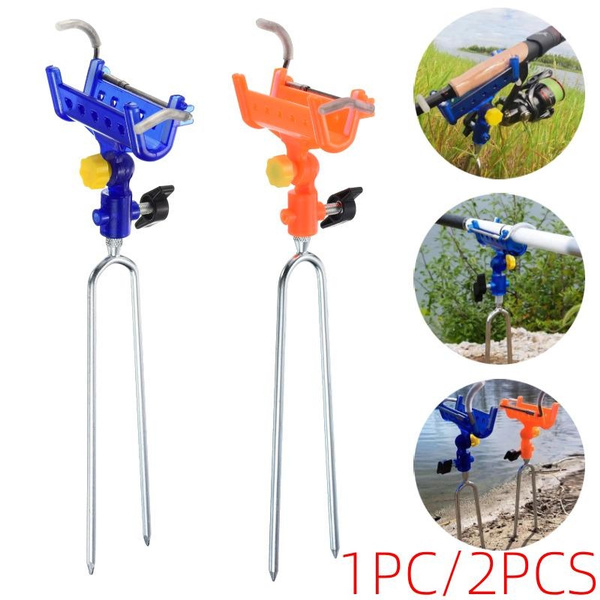 1pc/2pcs 360 Degree Adjustable Fishing Rod Holders Self-Locking Fish ...