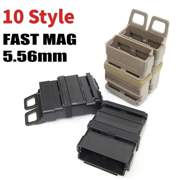 M4 Molle Clip FastMag Hunting Vest Pouch Tactical Military Airsoft AR 5 ...