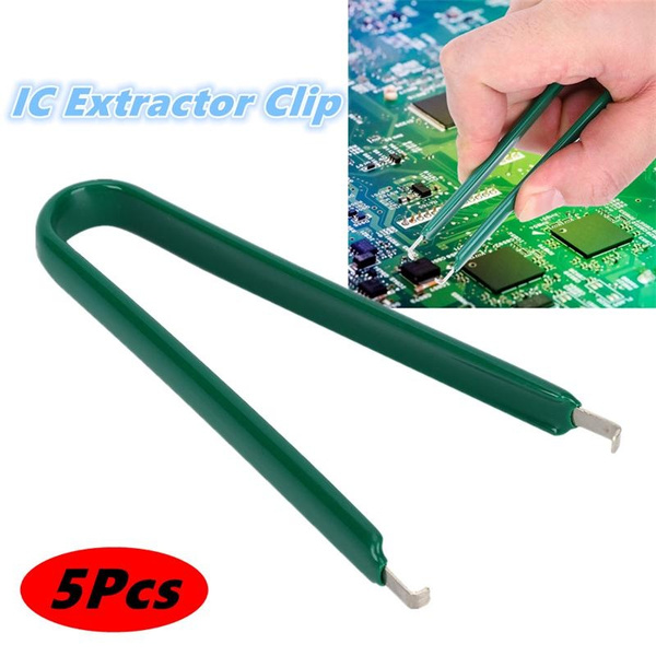 5PCs IC Extractor Clip Tool Consumables Collet Accessories CPU Remover ...
