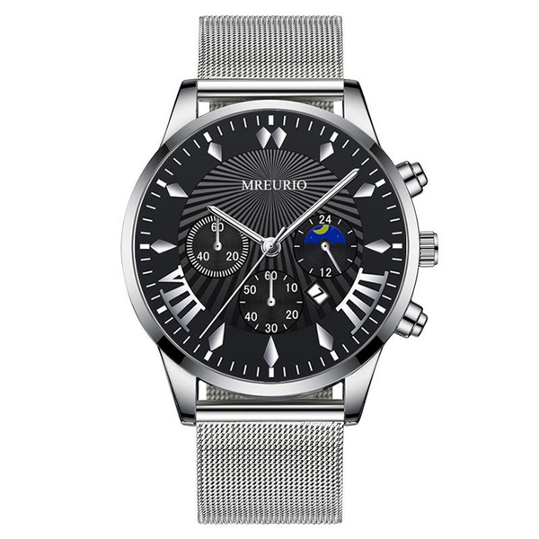 Classic men's watch, multifunctional quartz watch, please continue to ...
