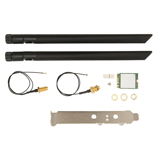 Wireless Card WIFI6E, 5G Dual Band NGFF M2 Interface 5374M Gigabit with ...