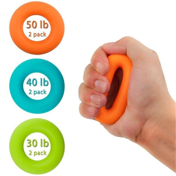 Silicone Strengthener Finger Stretcher Hand Grip Fitness Fidget Toy ...
