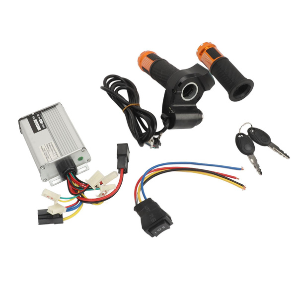 1000W Electric Bike Controller 20A Reverse Switch Throttle Grip Kit for ...