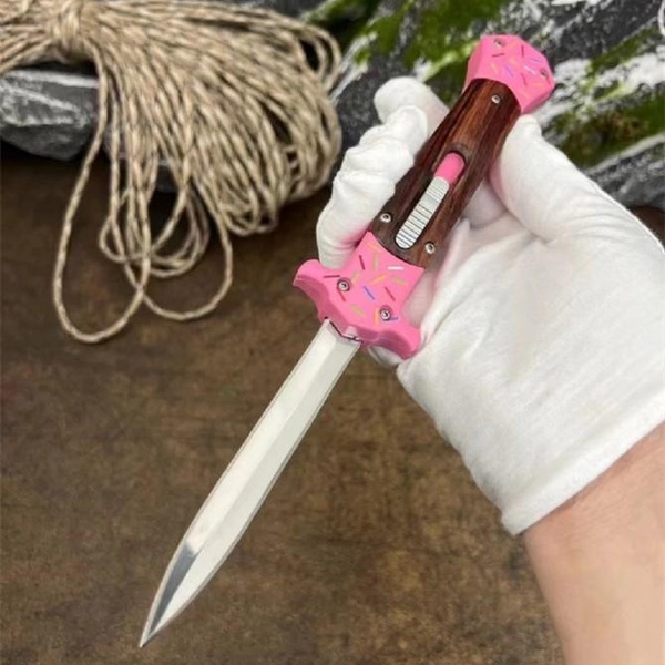 doughnut italy mafia Single Action OTF Spring Assisting Knives ...