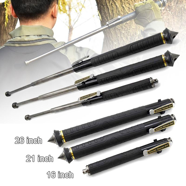 16/21/26inch Alloy Steel Automatic Spring Crowbar Portable Self-defense ...
