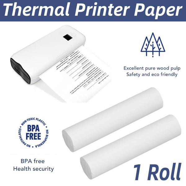 A4 Thermal Paper Roll, Smoother Operation with No Paper Jam, Long ...