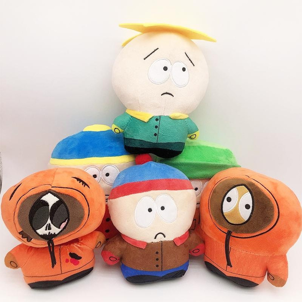 17-22cm South Park Cartoon Soft Cotton Stuffed Doll Toy Kenny McCormick ...