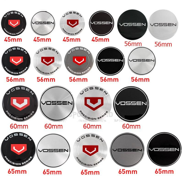 4PCS/Lot 45MM 56MM 60MM 65MM VOSSEN PRECISION SERIES Car Wheel Center ...