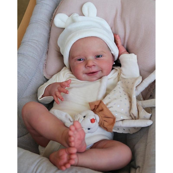 48cm Realistic Siliocne Reborn Dolls Sebastian That Look Real Life Size ...