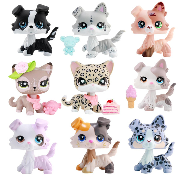 Custom LPS Collie Dog Puppy with LPS Accessories Lot Kids Gift | Wish