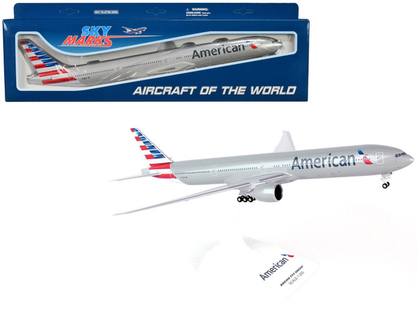 Boeing 777-300ER Commercial Aircraft w/Landing Gear "American Airlines ...