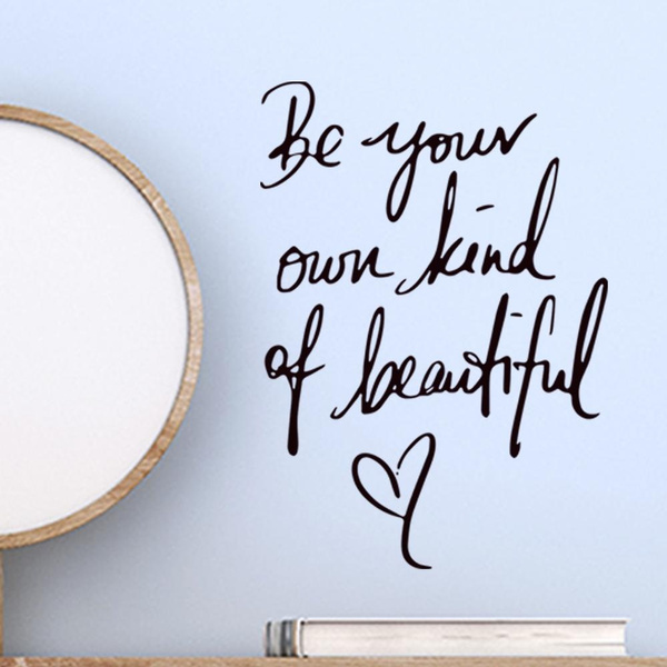 1 Wall Sticker Inspirational Slogan Graphic Wall Stickers Wall Art Deco ...