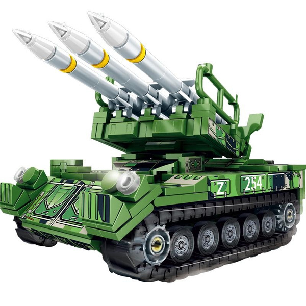 Military War Air Defense Missile Launch Vehicle SA-6 Model Building ...