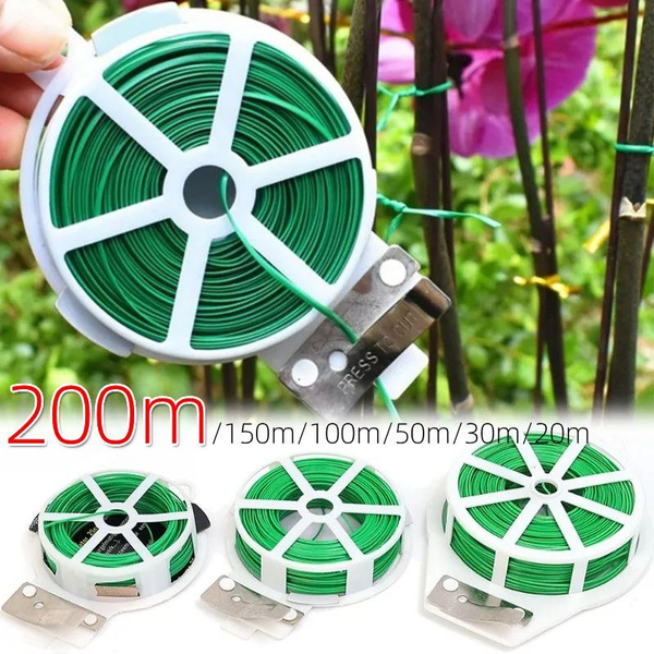 1 Roll/2 Rolls/3 Rolls Twist Ties Plant Ties PE-Coated Garden Ties with ...
