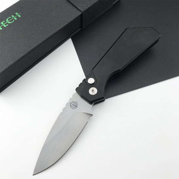 Protech PT201 Strider Automatic Knife, T6 Aluminum Handle Pocket ...