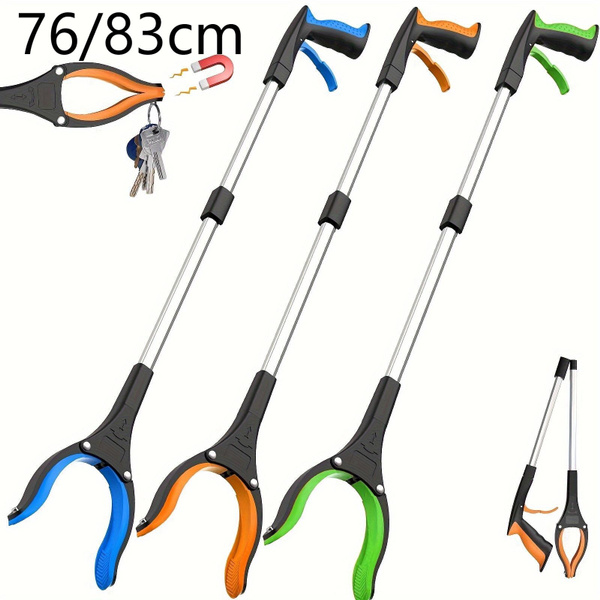 (76/83cm)Garbage Picker Grabber, With 360° Rotating Clamp, Lightweight ...