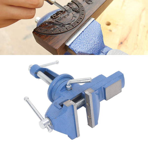 Bench Vise Heavy Duty 80mm Jaw High Hardness 360 Degree Rotation ...