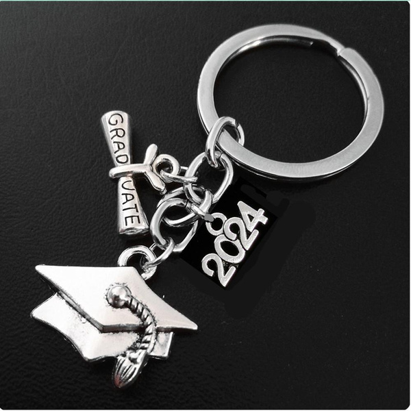 Graduate 2024 Keyring Graduation Ceremony Keychain Graduation ...